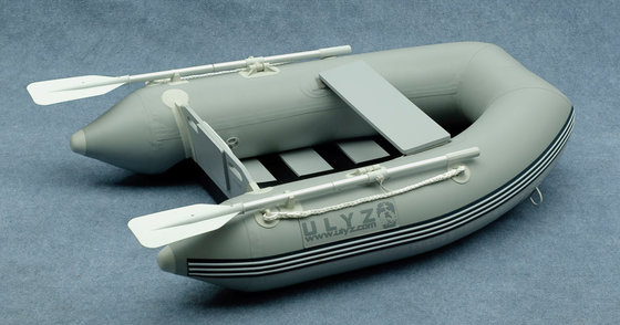 Bateau gonflable de PVC de bleu portatif multifonctionnel pour 6 jeux de l'eau de personne