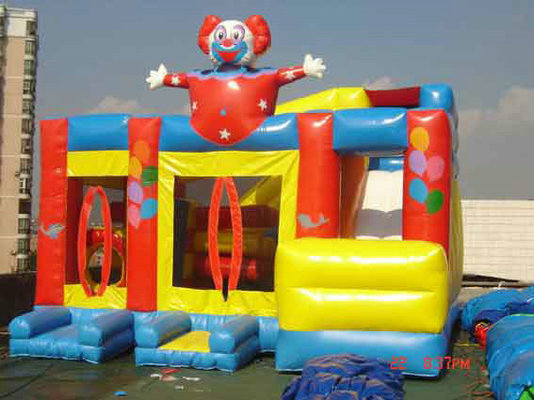 jeux gonflables de sports d'enfants de bâche de PVC de 0.55mm, château plein d'entrain commercial de Moonwalk