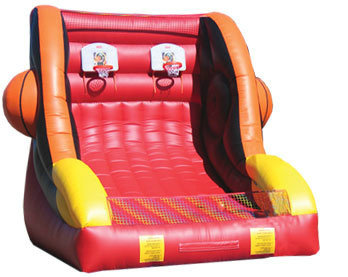 Jeux gonflables de sports d'explosion extérieure de bâche de PVC pour le sport de basket-ball