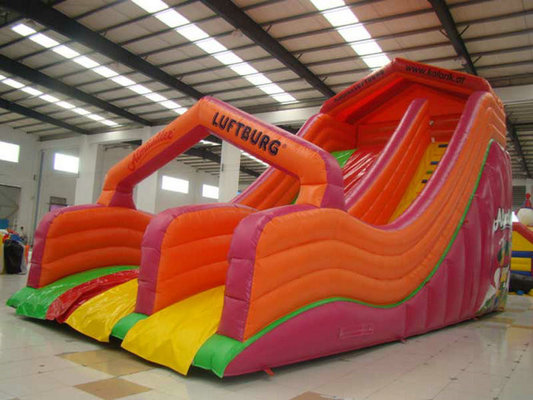Les jeux gonflables de sports de PVC de poulpe géant, glissent les jeux combinés pour le parc d'attractions