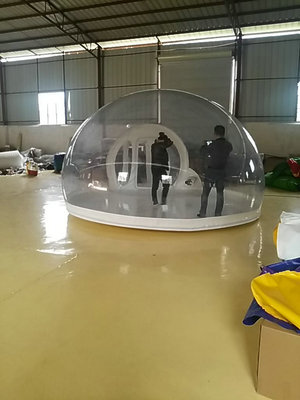 Tente gonflable de pelouse, tente gonflable de pelouse d'espace libre avec la tente de bulle/couverture gonflable de voiture