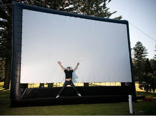 PVC gonflable adapté aux besoins du client de cinéma de taille avec le matériel ignifuge pour la célébration