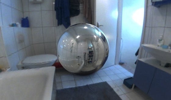 produits gonflables de la publicité de boule gonflable de miroir de 2,5 m pour la publicité