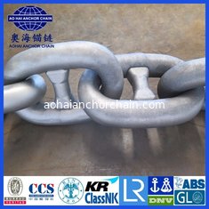 30~152MM R3 / R3S Black painted Drag offshore mooring chain with KR LR BV NK ABS DNV CCS certification
