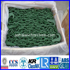 Container lashing Chain, Red painted lashing chain container securing lashing chain