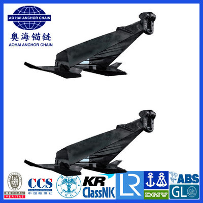 5Ton Stevpris Drag Anchor Black Painted  dreg embedment  MK5 Anchor with KR LR BV NK DNV ABS CCS cert.