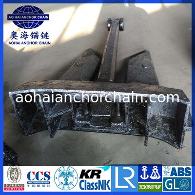 AC-14 HHP Anchor, Black Painted stockless AC-14 high holding power Anchor with KR LR BV NK DNV ABS CCS cert.