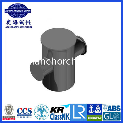 Single Cross BITT Deck Bollard, Deck Mounted single cross mooring bollard with BV LR ABS certification