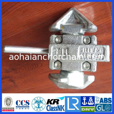 Intermediate container Twistlock, Intermediate twistlock Container Securing Equipment with GL BV CCS ABS RINA LR NK D