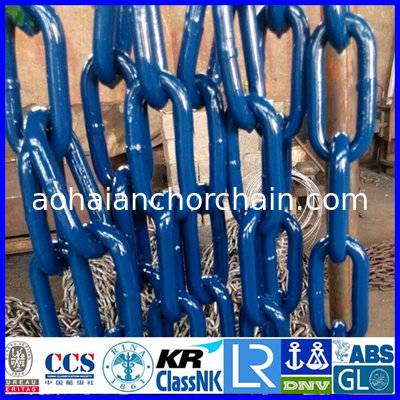 Container lashing Chain, Red painted lashing chain container securing lashing chain