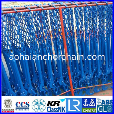 Container lashing Chain, Red painted lashing chain container securing lashing chain