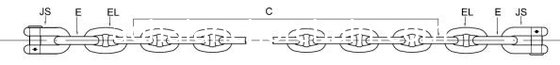 Chafe Chain A OCIMF 2007 - China Largest Anchor Aohai Marine use with full range of ship sizes