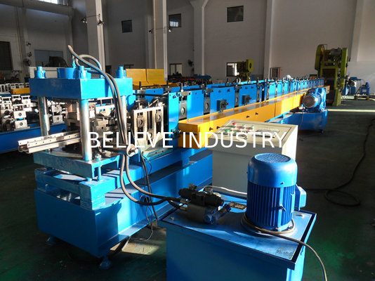 Heavy Duty Warehouse Upright Pallet Racking Roll Forming Machine supplier