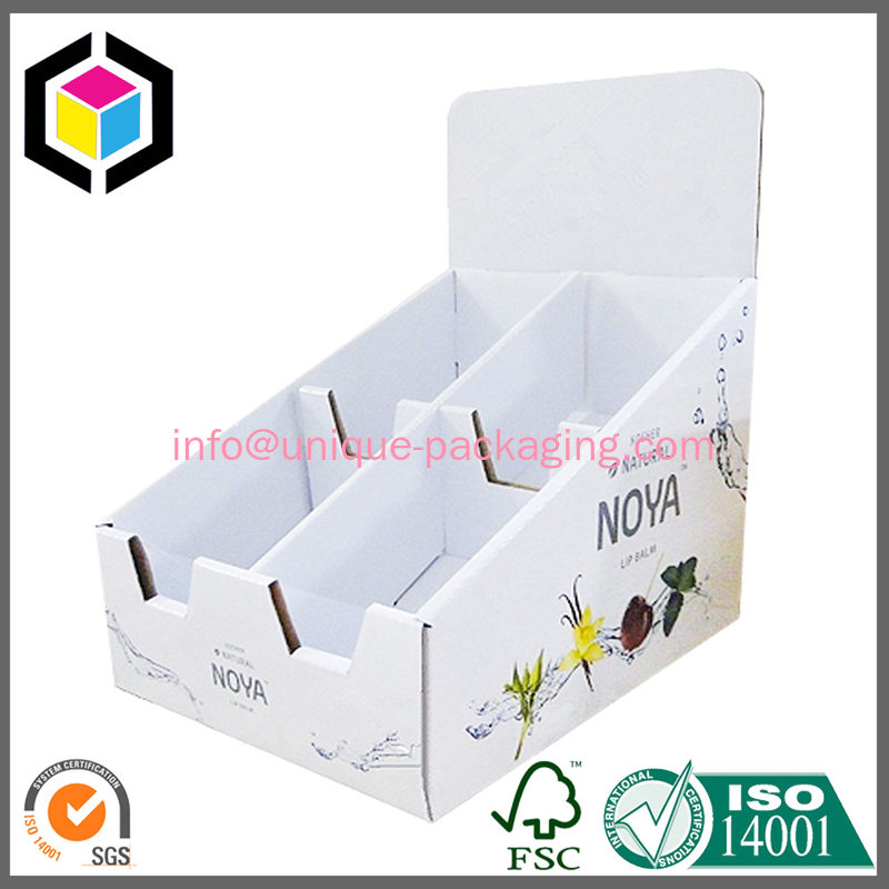 Strong Cardboard Display Box; High Quality Corrugated Display Box with Dividers