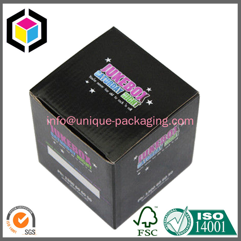 Matte Colorful Printing Paper Cardboard Gift Box; Corrugated Paper Gift Box