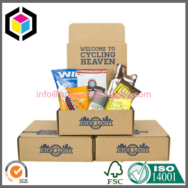 Logo Color Custom Print Corrugated Display Box; Carton Cardboard Box