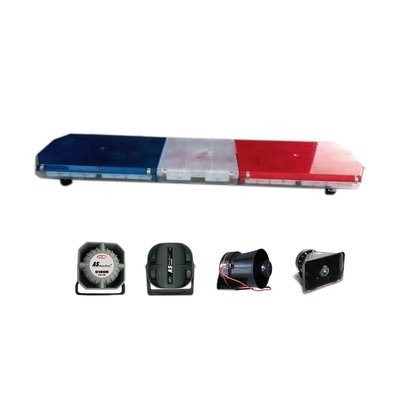 led warning light bar police lightbars lighting with speaker