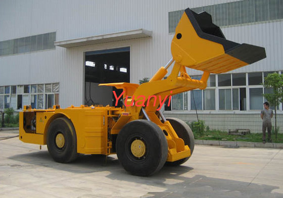 1 CBM underground mining articulated hydraulic drive trackless electric and diesel loader