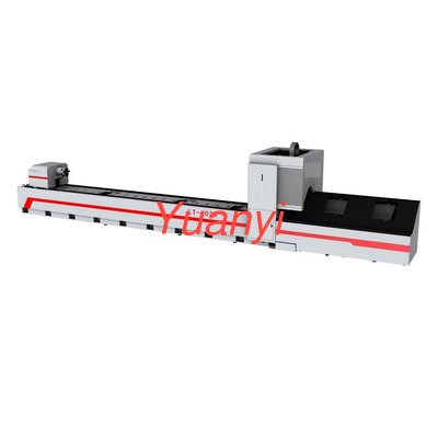 Fiber Laser CNC Cutting Machine  Steel Pipe Metal Tube Cutting Equipments