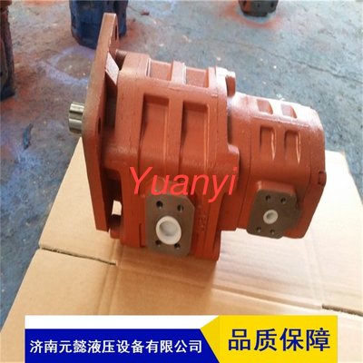 Jinan Hydraulic Pump Co.,Ltd CBGJ2100/1010 CBGJ2080/1016 Double Hydraulic Gear Pump