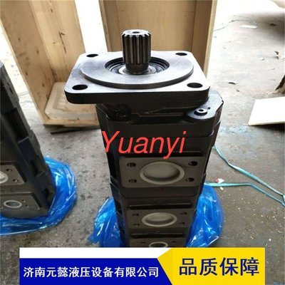 Jinan Hydraulic Pump Co.,Ltd CBGJ2100/1010 CBGJ2080/1016 Double Hydraulic Gear Pump