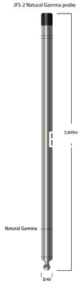 Well Logging Survey Resistivity,SP and Natural Gamma Borehole Logging Probe