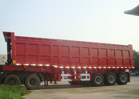 CIMC 32 CBM bulk heavy duty tipper trailer 3 axle semi trailer tipper on sale