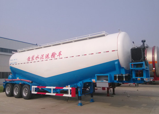CIMC dry silo cement bulk pneumatic carrier cement powder silo tank truck trailer for sale