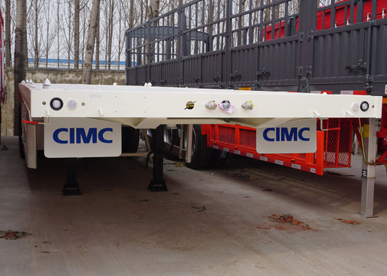40 ft flatbed cotainer transport trailer | CIMC VEHICLES
