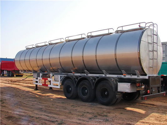 low price CIMC Aluminium petrol tanker semi trailerfuel oil tank truck trailer for sale
