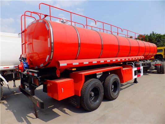 Low price tri-axle 45000 litres CIMC fuel tank semi trailer with several compartments