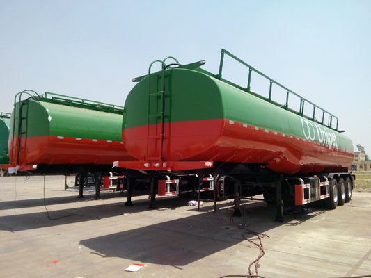 CIMC stainless steel 2 axle 45000 liters fuel tanker trailer for sale