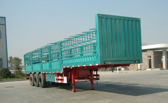 3 axle 40 ton walle trucks flatbed trailer  - CIMC VEHICLE
