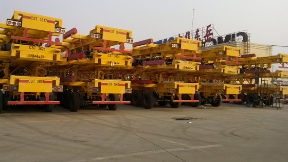 3 axles container trailer chassis terminal chassis - CIMC VEHICLE