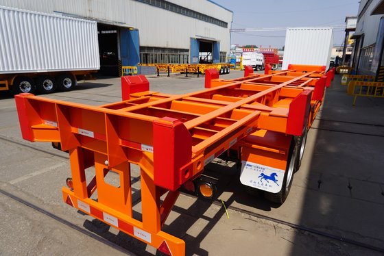 3 axles container trailer chassis terminal chassis - CIMC VEHICLE