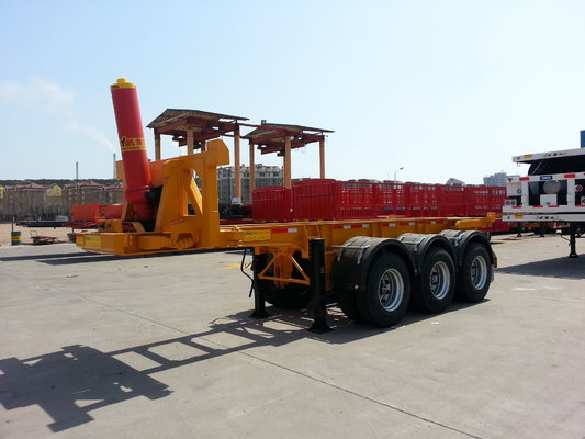 tip chassis for containers hydraulic dump trailer 45 ton  - CIMC VEHICLE