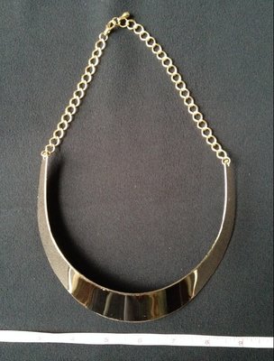 Alloy Chunky metal necklace