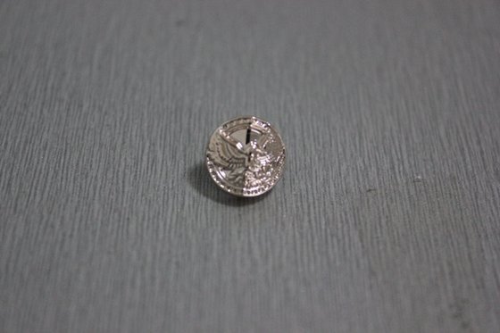 Fashion Eagle Pattern Buttons , Custom Metal Plating Clothing Button