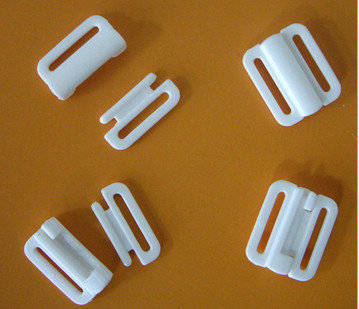 White slide and o - ring bra accessories for lady bra and swimwear