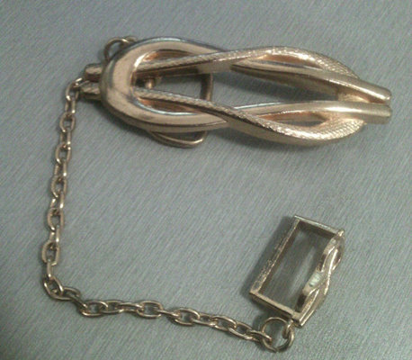 Gold Alloy Cloth Belt Buckle