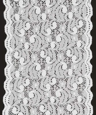 Dyed in various Decorative Lace Trim Flower Pattern with 8cm in Nylon