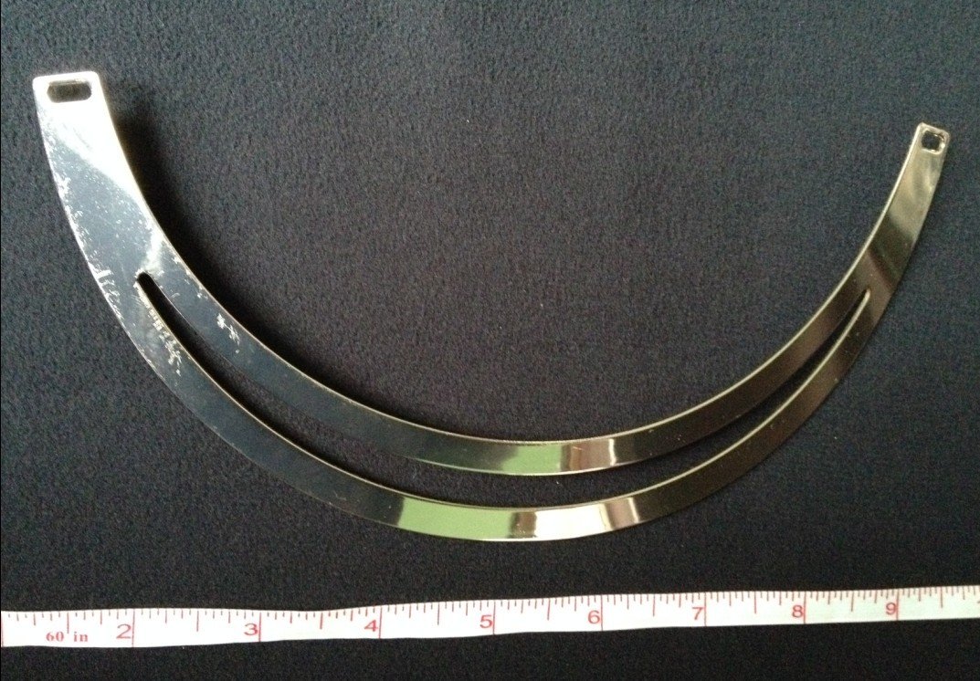 Big circles Chunky Fashion Heavy metal chain necklace , heavy collar metal necklaces