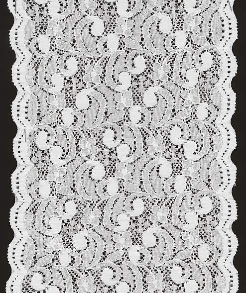Dyed in various Decorative Lace Trim Flower Pattern with 8cm in Nylon