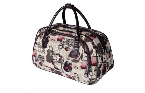 Portable lightweight Jute cloth travel bags with adjustable shoulder strap
