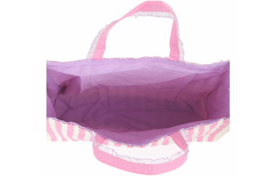 Big pink 900D 1680D oxford cloth women shopping satchel bag with huge space