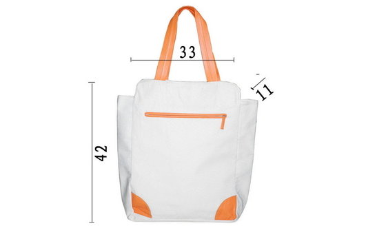 Simple style Seaside Canvas Cloth Shopping Tote Bag Large 42*11*33 cm