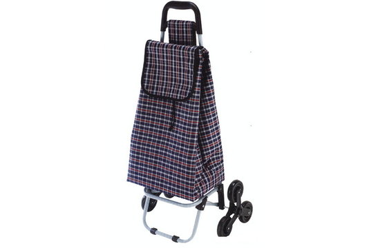Dirty - resistance lightweight wheeled trolley shopping bags with heat printing