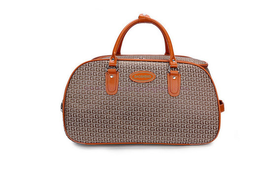 Printable airplane luggage Rolling gear bag with large main compartment