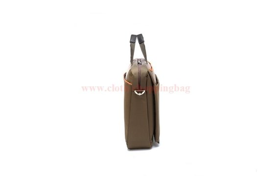 Purple waterproof nylon businesswomen laptop bag , business briefcase
