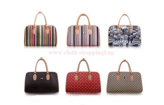 Flower Pattern Cloth Travel Bag